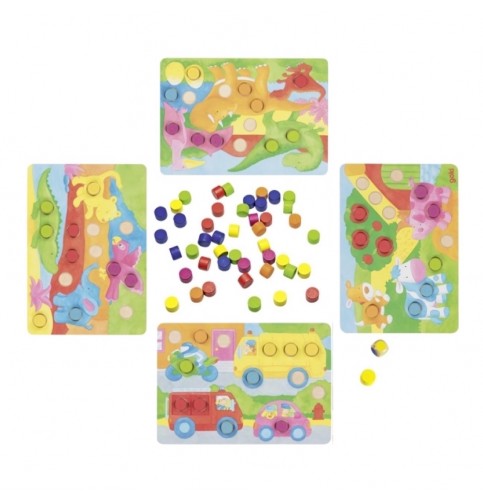 Jeu du loto - Loto des couleurs : Apprendre les couleurs en s'amusant