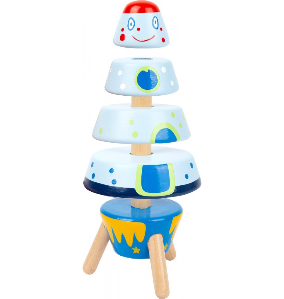 Jeu a empiler en bois - Jeu d'empilage et Jouet à empiler bebe