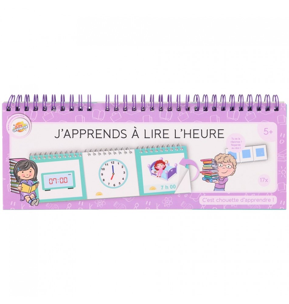 Comment apprendre l'heure? Grâce à notre Horloge apprentissage!