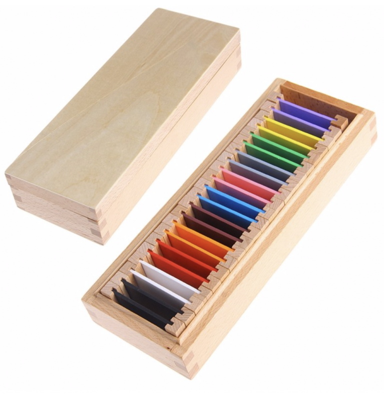 Boite couleur Montessori - Jeux pour apprendre les couleurs