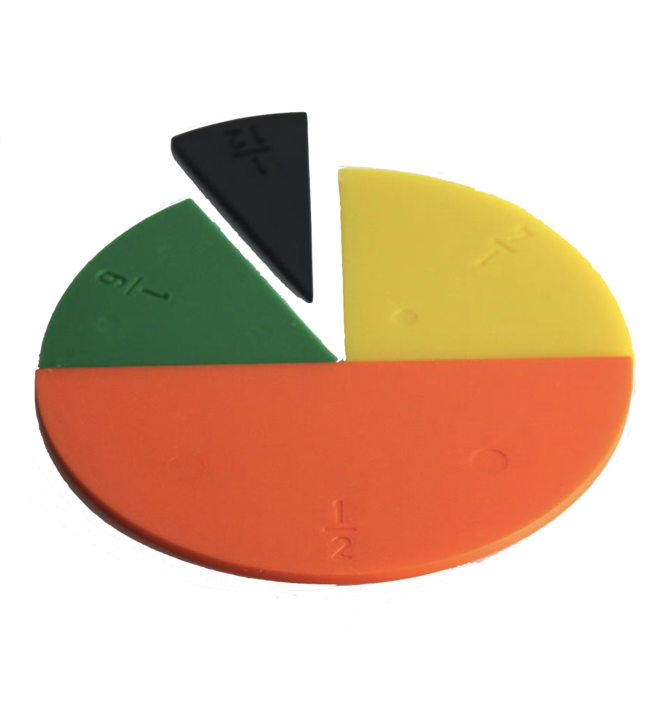 Comprendre les fractions - Matériel Montessori
