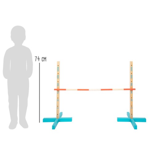 Jeux de parcours d'obstacle - XXL 3 en 1 - Jeu de plein air en bois