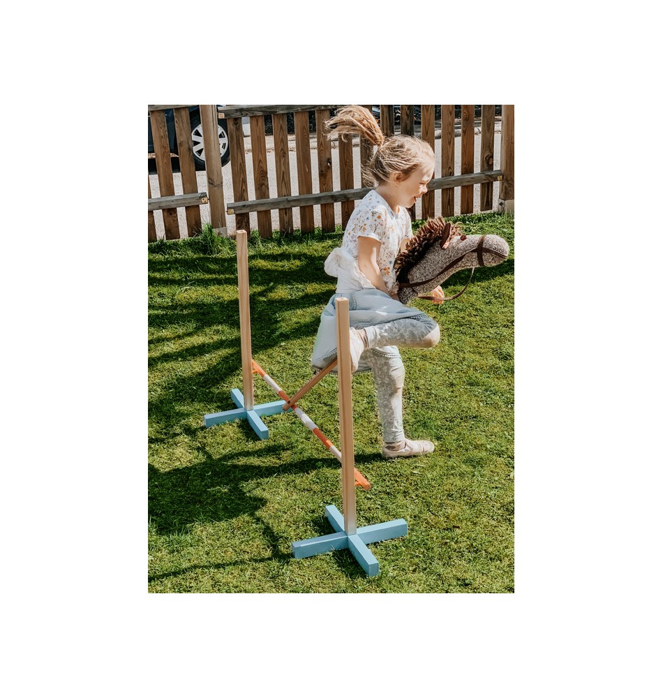 Jeux de parcours d'obstacle - XXL 3 en 1 - Jeu de plein air en bois