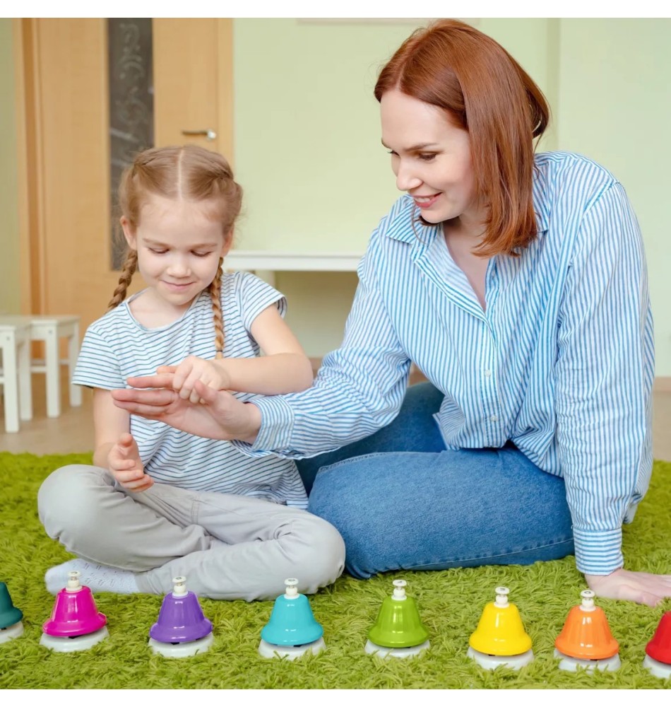Cloches Montessori - Cloches musicales - Éveil musical